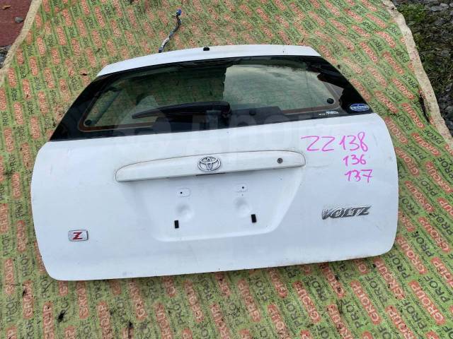 Купить Дверь багажника Toyota Voltz ZZE136 ZZE137 ZZE138 BOX во Владивостоке по цене: 12 000 ...