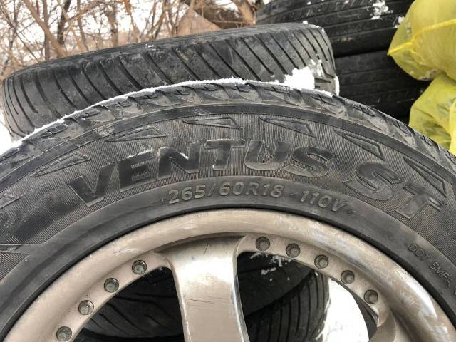 Колеса 265/60/18, 18", 1 шт, 265 мм, 60 %, радиальный, Hankook Ventus ...