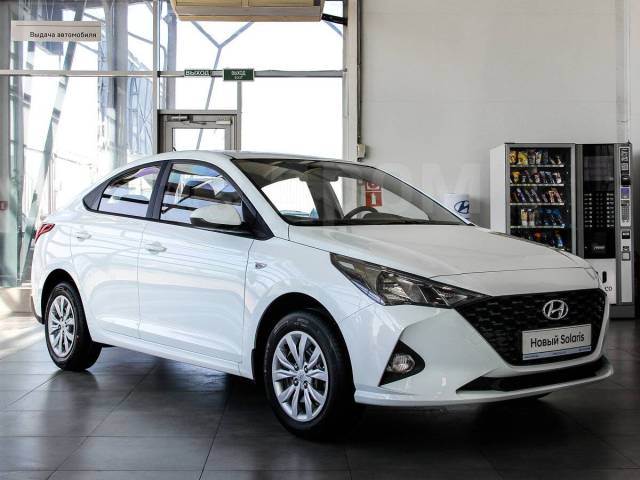 Купить Бампер передний белый Hyundai Solaris 2 Хендай Солярис 2020 2021 ...