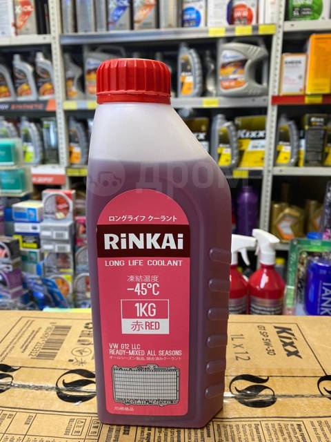 Антифриз красный 1л Rinkai -45 Long Life Coolant, в наличии. Цена: 250 ...