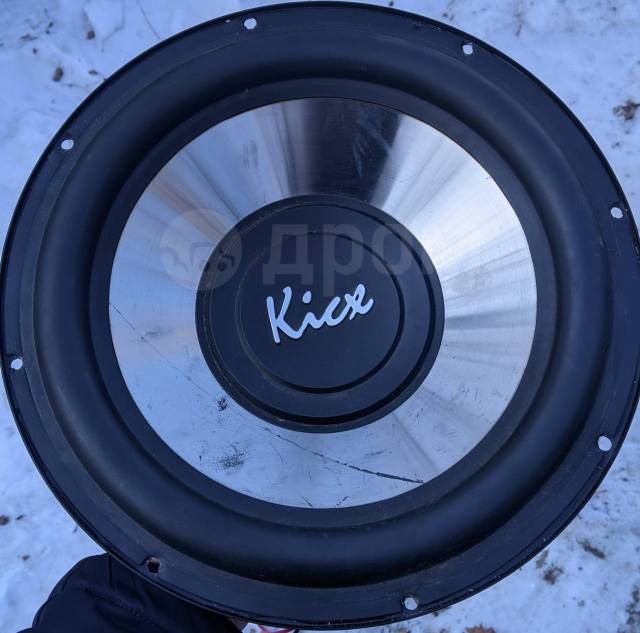 Динамик сабвуферный Kicx на 12" под ремонт, компонентные, 30,5 x 30,5 ...