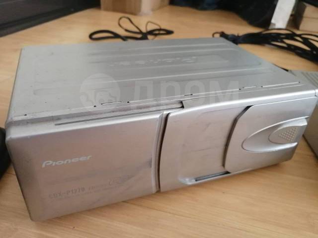 Магнитола Pioneer Carrozzeria DEX-P01 + процессор DEQ-P01 + CDX-P1270, 1 DIN — 178x50 мм, б/у, в ...