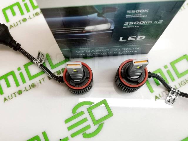 Купить Лампы светодиодные LED MTF H11/H9 Dynamic Vision 5500К в ...