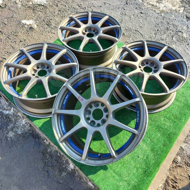 Лёгкие Спорт диски Weds Sport SA-70 Japan! R17, 5-100, 17", 1 шт, 5x100, литой, 73,0 мм. 4 шт, б ...