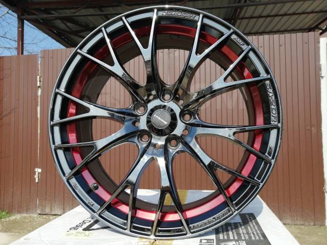 Диски WEDS Sport SA-20R без пробега по России, 18", 1 шт, 5x114.3, 8,00 кг. литой, 4 шт, б/у ...