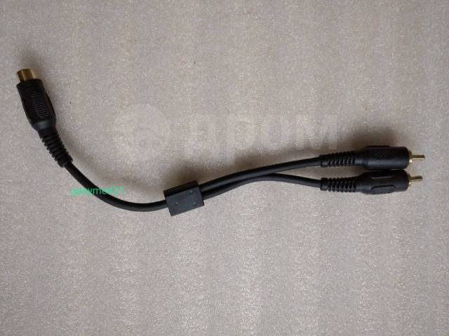Y разветвитель 1 RCA - 2 RCA(Japan), б/у, в наличии. Цена: 800₽ в Перми