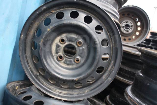 Диски R15, штамповка, 15", 4 шт, 4x100, штампованный, 54,1 мм. 2 шт, б ...