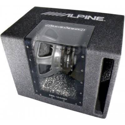 Alpine sbg-1244bp, компонентные, сабвуферы (нч), 41 x 47 см (16,1 x 18 ...