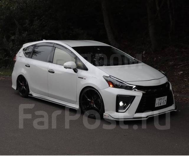 Купить Продам сплиттер губа Silk BLaze на Toyota Prius A G's в Уссурийске по цене: 11 000 ...