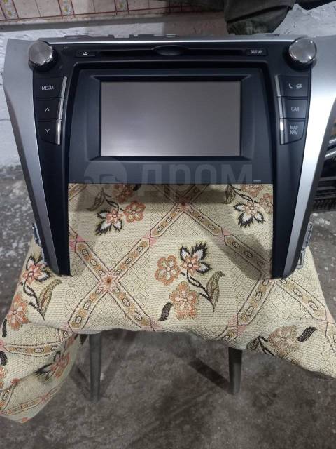 Магнитола оригинал камри 50,55, Toyota Camry, 2 DIN — 178x100 мм, б/у ...