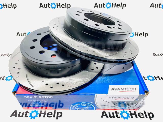 Купить Диски тормозные задние перфорированные Avantech BR1807S ...
