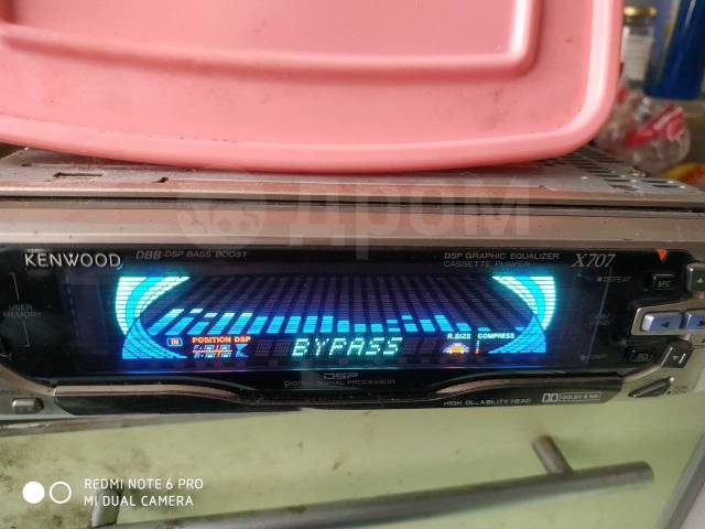 Магнитола Процессорная Кенвуд Кассетник, Kenwood X707, 1 DIN — 178x50 ...