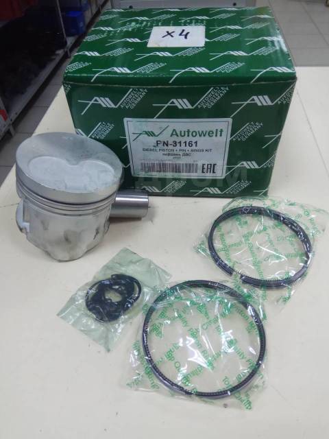 Купить Поршень Autowelt 2.5 Mazda BT-50 d93.0+0,5 (с кольцами, большой) WL-T в Екатеринбурге по ...