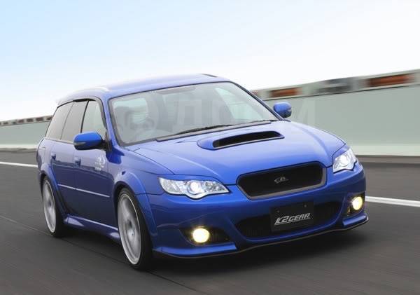 Купить Передний бампер k2gear (реплика) для Subaru Legacy BL5(рестайл) в Новосибирске по цене ...