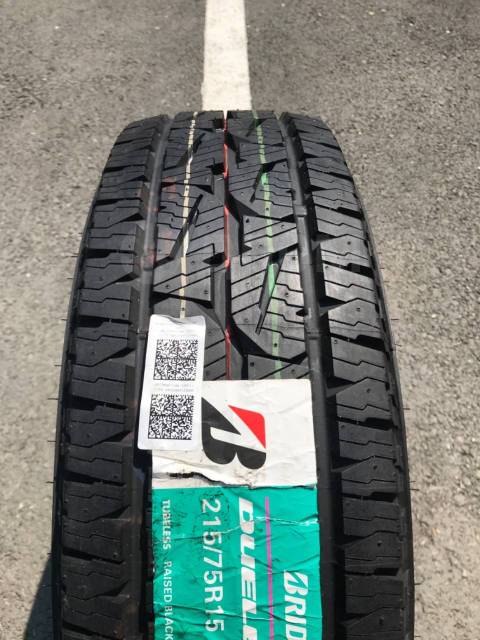 Bridgestone Dueler A/T 001, 215/75 R15 100T TL, 15", 5 шт, 215 мм, 75 % ...