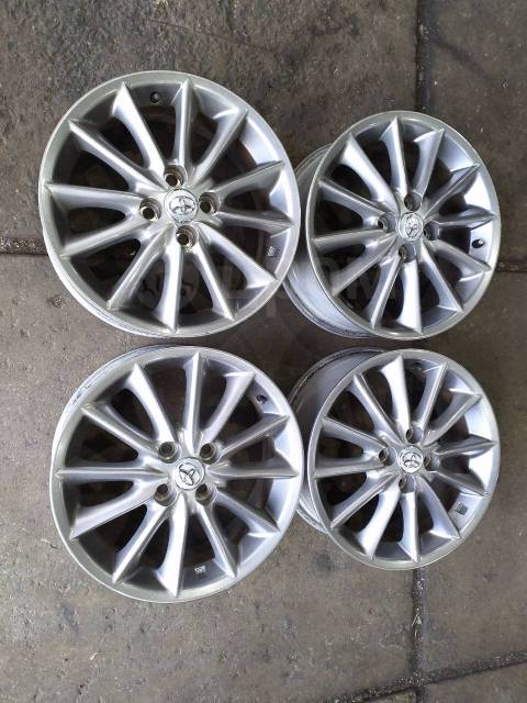 Диски R16 Toyota 4-100, 16", 1 шт, 4x100, литой, 54,1 мм. 4 шт, б/у, в ...