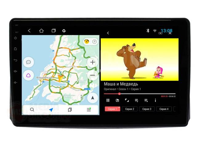 Магнитола TS10 8+128 DSP 4G UA005T УАЗ Патриот (Patriot), Профи 2017 ...