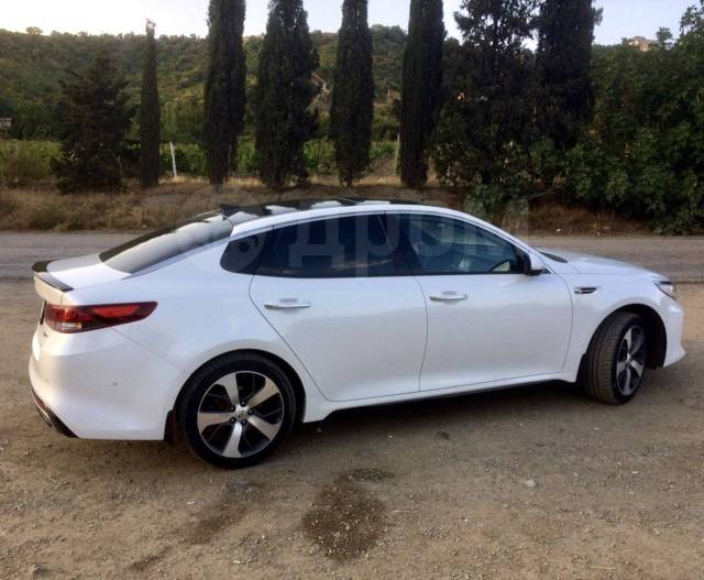 Купить Лип спойлер GTS на багажник Kia Optima 4 (Киа Оптима 4) 2016г ...