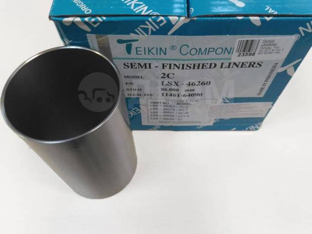 Купить Гильзы 2C/2C-T/ G4KD d86 с буртом комплект 4шт в Новокузнецке по ...