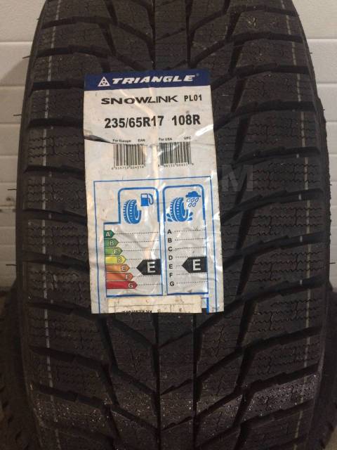 Triangle PL01, 235\65R17, 17", 1 шт, 235 мм, 65 %, радиальный, зимние, без шипов, до 5 %, 2021 ...
