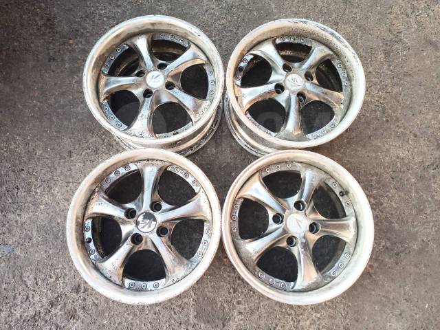 WORK VSKF 15", 1 шт, Ширина диска 7.0" Вылет (ET) 35 мм. 4x100, кованый, 4 шт, б/у, в наличии ...