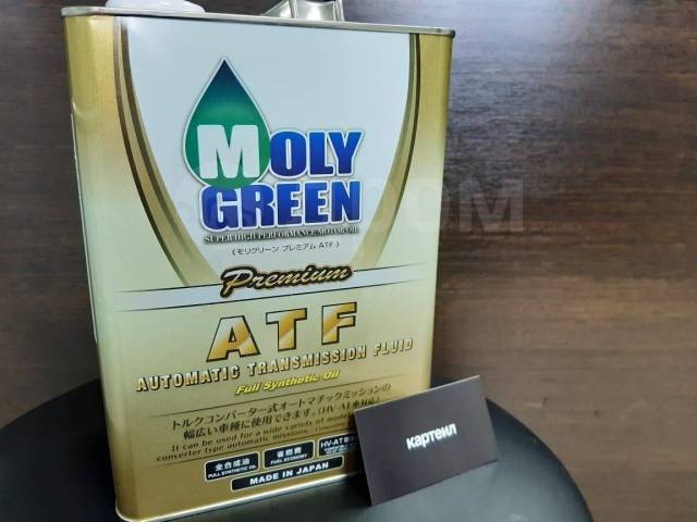 Масло трансм. Moly Green Premium ATF (4л. ) синт, синтетическое, 4,00 л ...