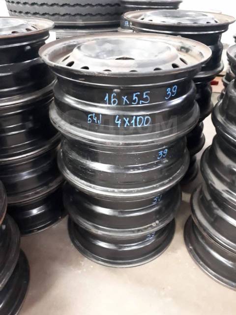 Штампованные стальные диски б/у из Японии R16, штамповка, 16", 1 шт ...