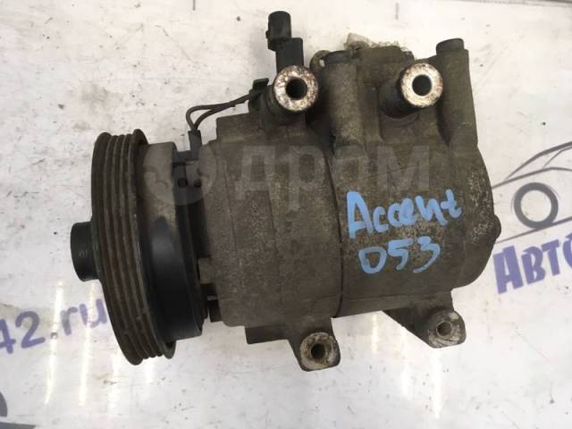 Купить Компрессор кондиционера Hyundai Accent 2008 9770125000 LC G4EC в ...