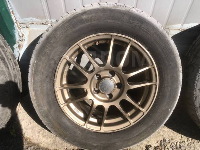 Продам комплект дисков Enkei Rivazza 15, 15", 1 шт, 5x100, литой, 4 шт ...