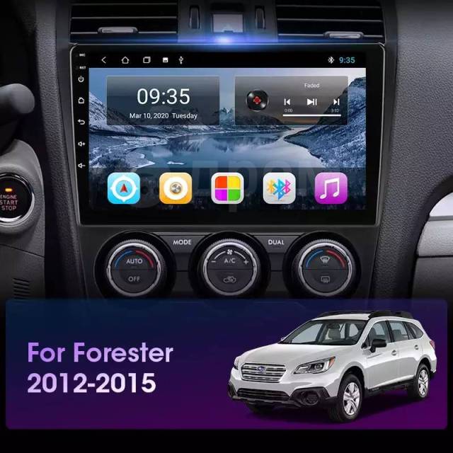 Магнитола Subaru Forester, другой, новый, в наличии. Цена: 10 200₽ в Чите