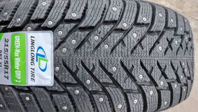 LingLong GREEN-Max Winter Grip 2, 2022, 215/55R17, 17", 1 шт, в наличии ...