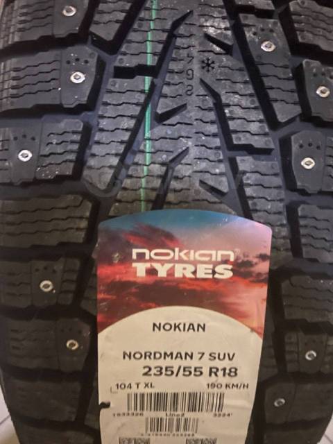 Nokian Nordman 7 SUV, 235/55 R18 104T XL TL, 18", 1 шт, в наличии, 235 ...