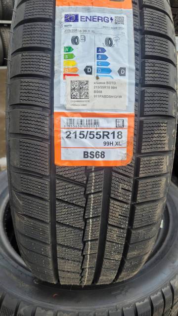 Boto BS68, 215/55R18, 18", 1 шт, в наличии, 215 мм, 55 %, радиальный, зимние, без шипов. Цена ...