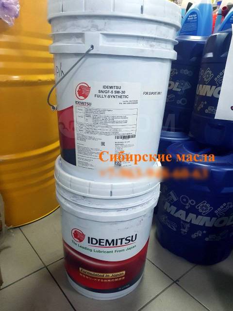 Idemitsu SNGF-5 5w30 Fully-synthetic 1 litr, синтетическое, 1,00 л. SN ...