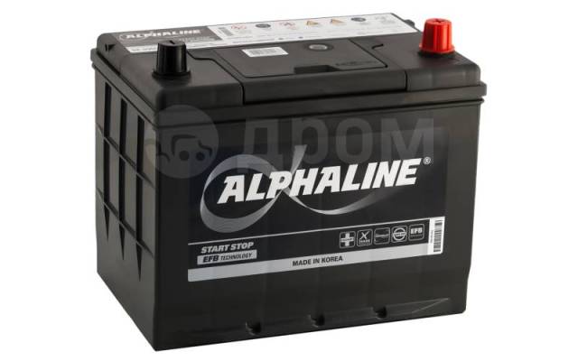 Аккумулятор Alphaline EFB 68Ач 730А (SE S95/100D26L), обратная (левое), 68 А.ч. новый, под заказ ...