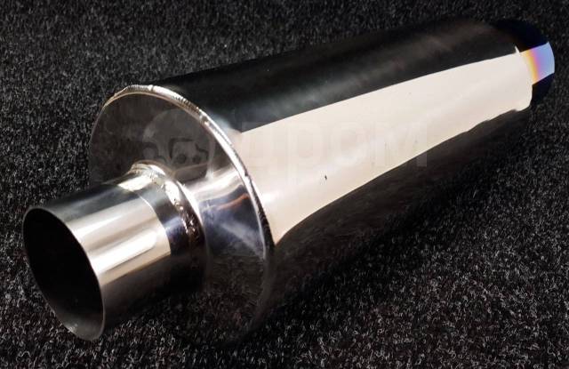 Купить Бочка HKS style Titanium 63мм - Универсальный глушитель ...