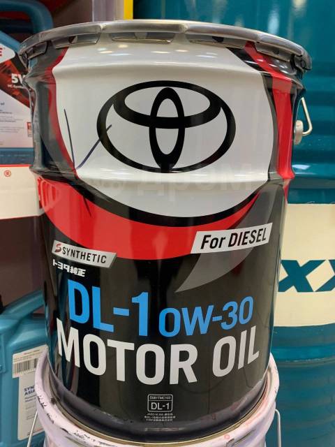 Масло синтетика Toyota 0W-30 DL-1 Diesel Japan На розлив, синтетическое ...