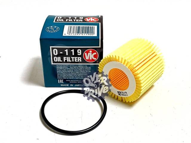 Купить Фильтр масляный VIC O-119 Япония во Владивостоке по цене: 550₽ — частное объявление на Дроме