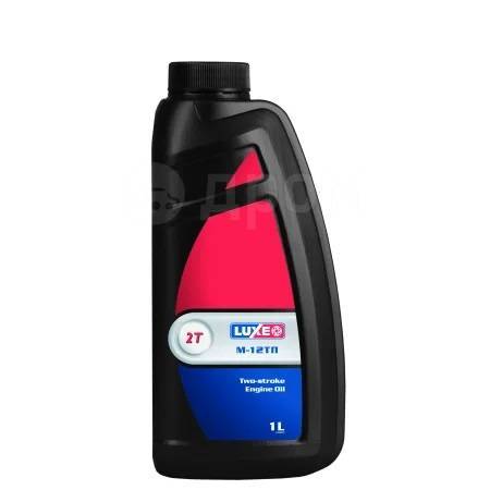 Масло двухтактное LUXE 2т М-12ТП минеральное 1л, 1,00 л. TB, бензин ...