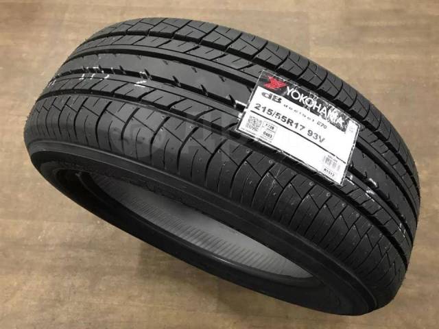 Yokohama BluEarth E70BZ, 215/55R17 94V, 17", 1 шт, 215 мм, 55 % ...