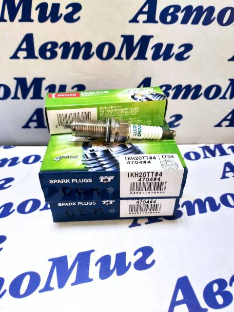 Купить Свечи зажигания Япония Denso Iridium TT IKH20TT ЦЕНА ЗА 6ШТ ...
