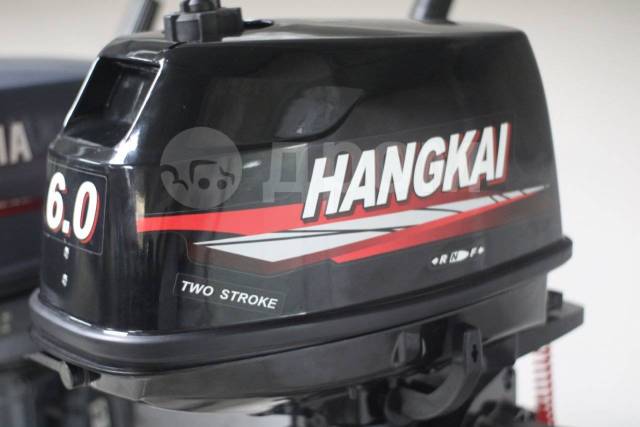 Лодочный мотор Hangkai M6 HP, 6,00 л.с. S (381 мм), 2024 год, бензиновый, 2-тактный, румпельное ...