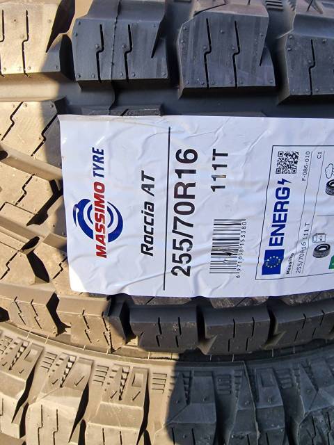 Massimo Roccia AT, 255/70 R16, 16", 10 шт, в наличии, 255 мм, 70 % ...