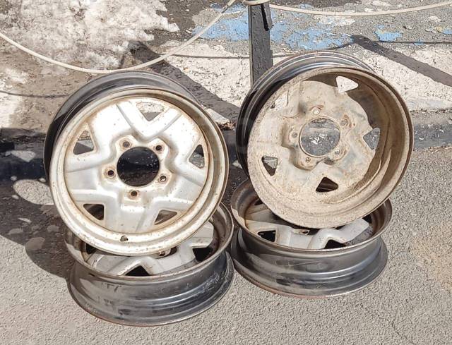 Диски автомобильные. б/у Штамповка. Эскудовские на 15". 4 шт, Suzuki, 1 ...