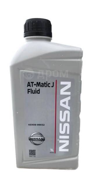 Трансмиссионное масло Nissan AT-Matic J Fluid, 1 л, синтетическое, 1,00 ...