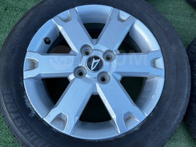 Литые Диски R15 4/100 Daihatsu, 15", 1 шт, 4x100, литой, 4 шт, б/у, в ...