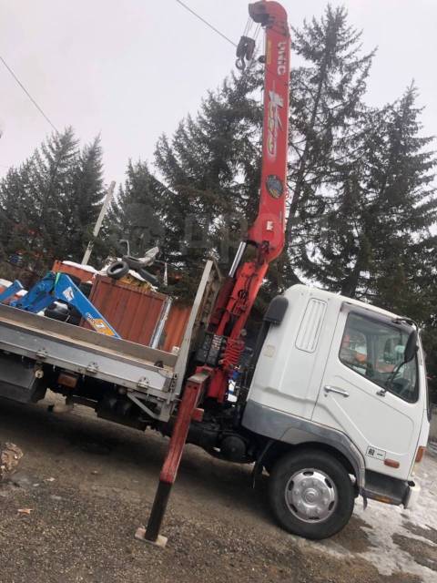 Манипулятор UNIC URV 370-4, 50 м/ч, 2003 год, б/у без пробега по рф, грузовик, в наличии в ...