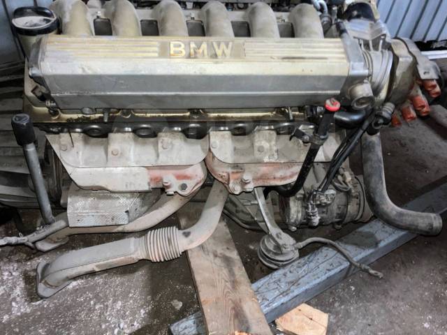 Купить Двигатель BMW m70b50 свап комплект BMW e32 в сборе с акпп в ...