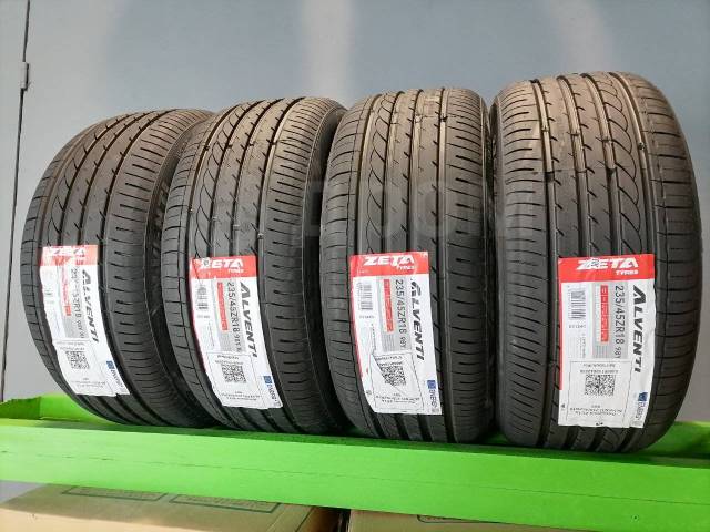 Zeta Alventi, 235/45 R18 98 Y, 18", 4 шт, 235 мм, 45 %, радиальный ...