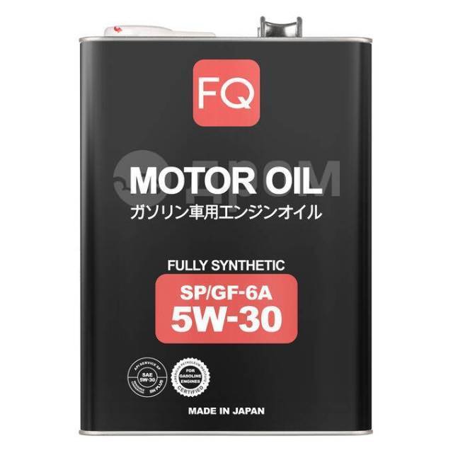 Моторное масло FQ 5W-30 SP/GF-6A Fully Synthetic 4 л, FQ Fujito Quality ...